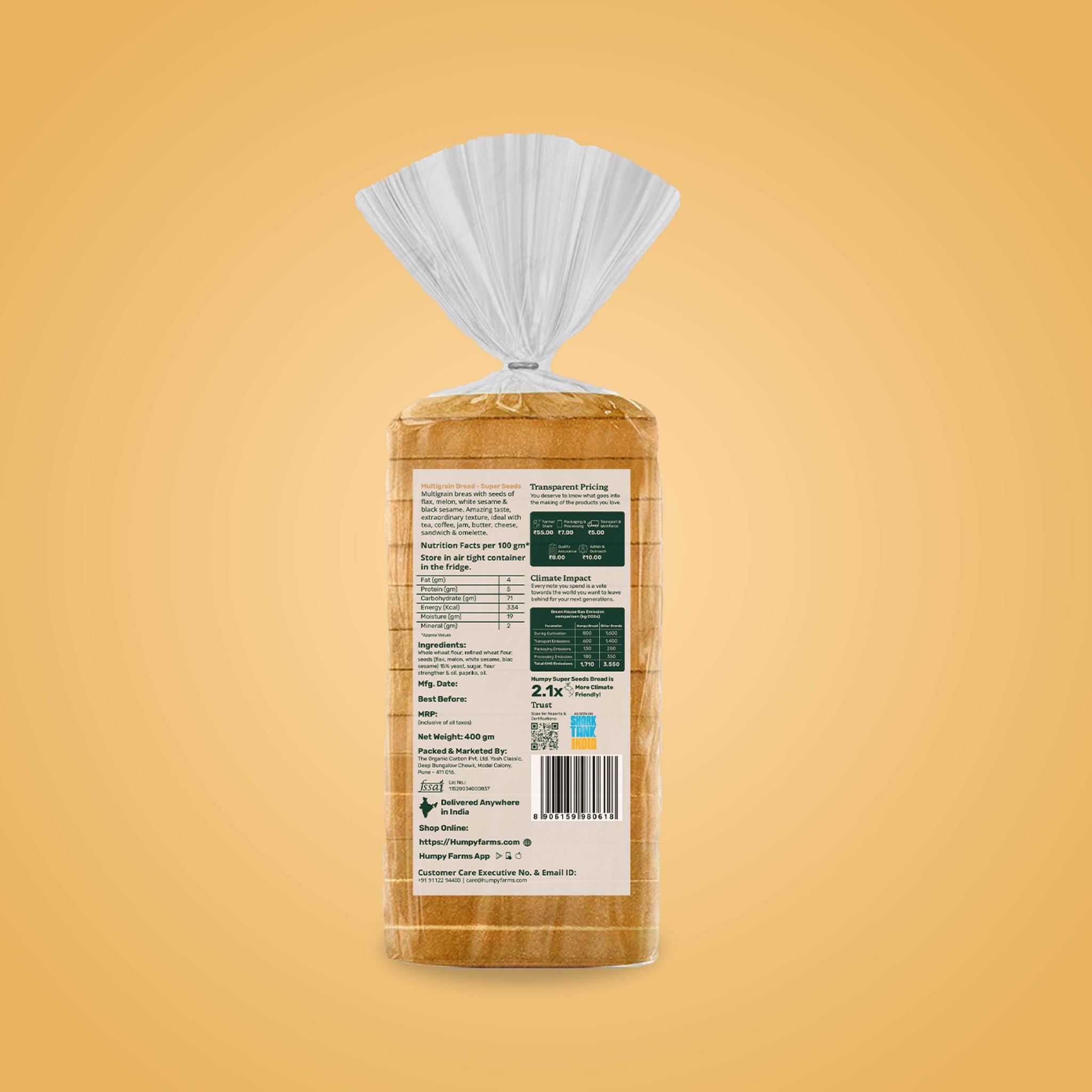 Multigrain Super Seed Bread – Humpy Farms