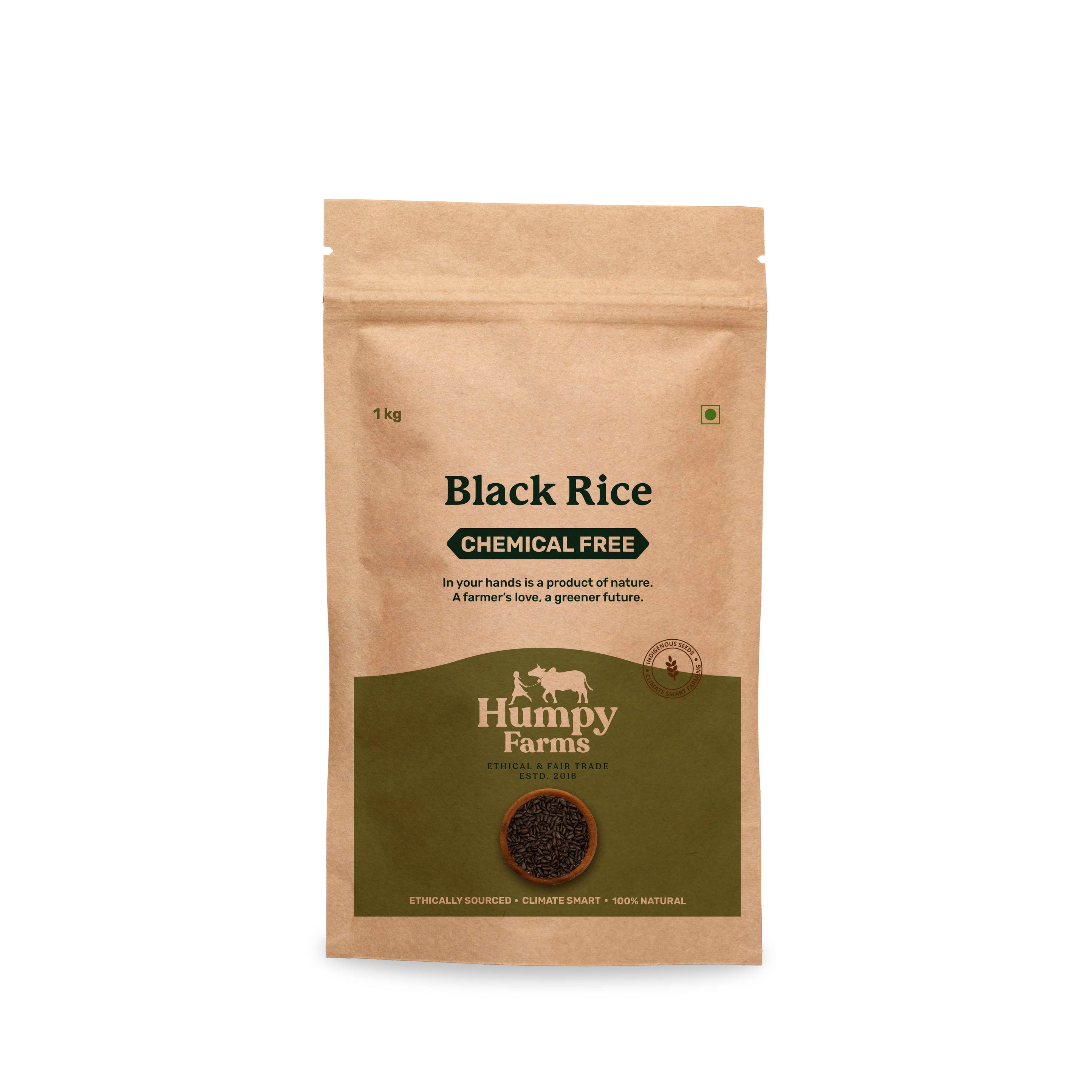 Organic Black Rice – Humpy Farms