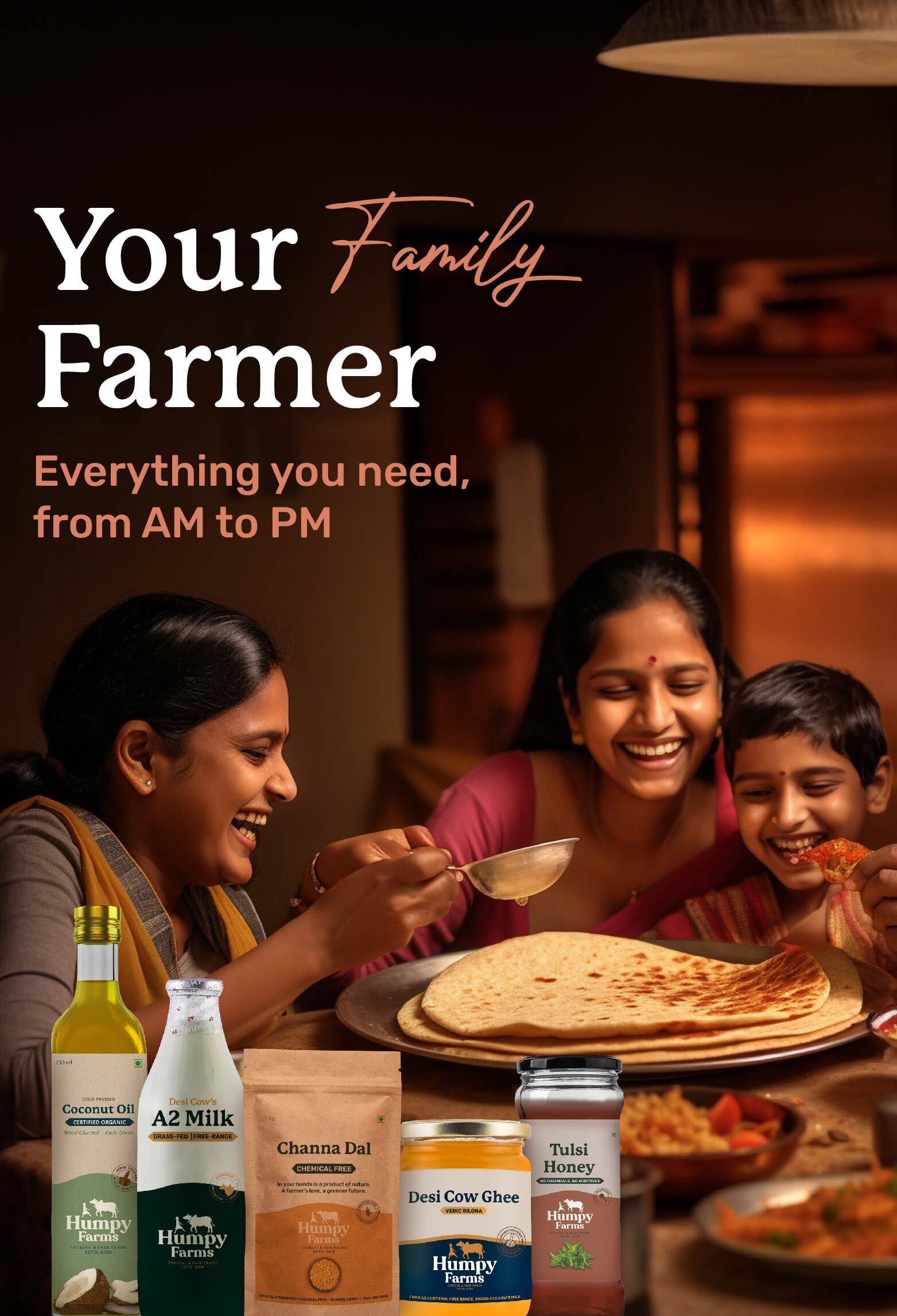 India's leading Organic Daily Essentials & A2 Milk Brand – Humpy Farms