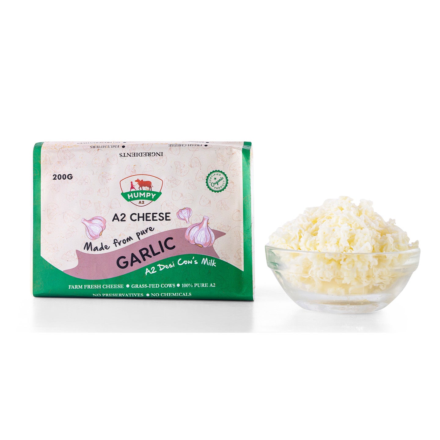 A2 Garlic Cheese – Humpy Farms