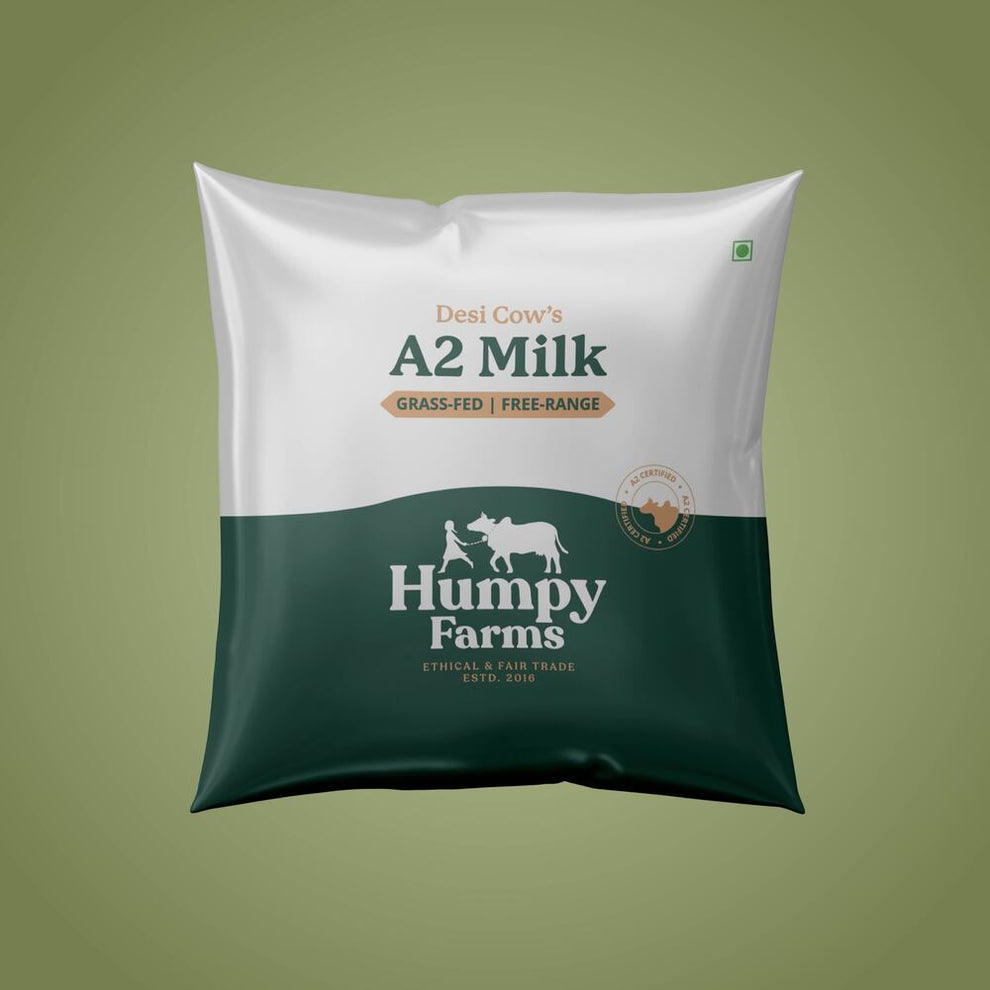Desi Cow Milk (Pouch) – Humpy Farms