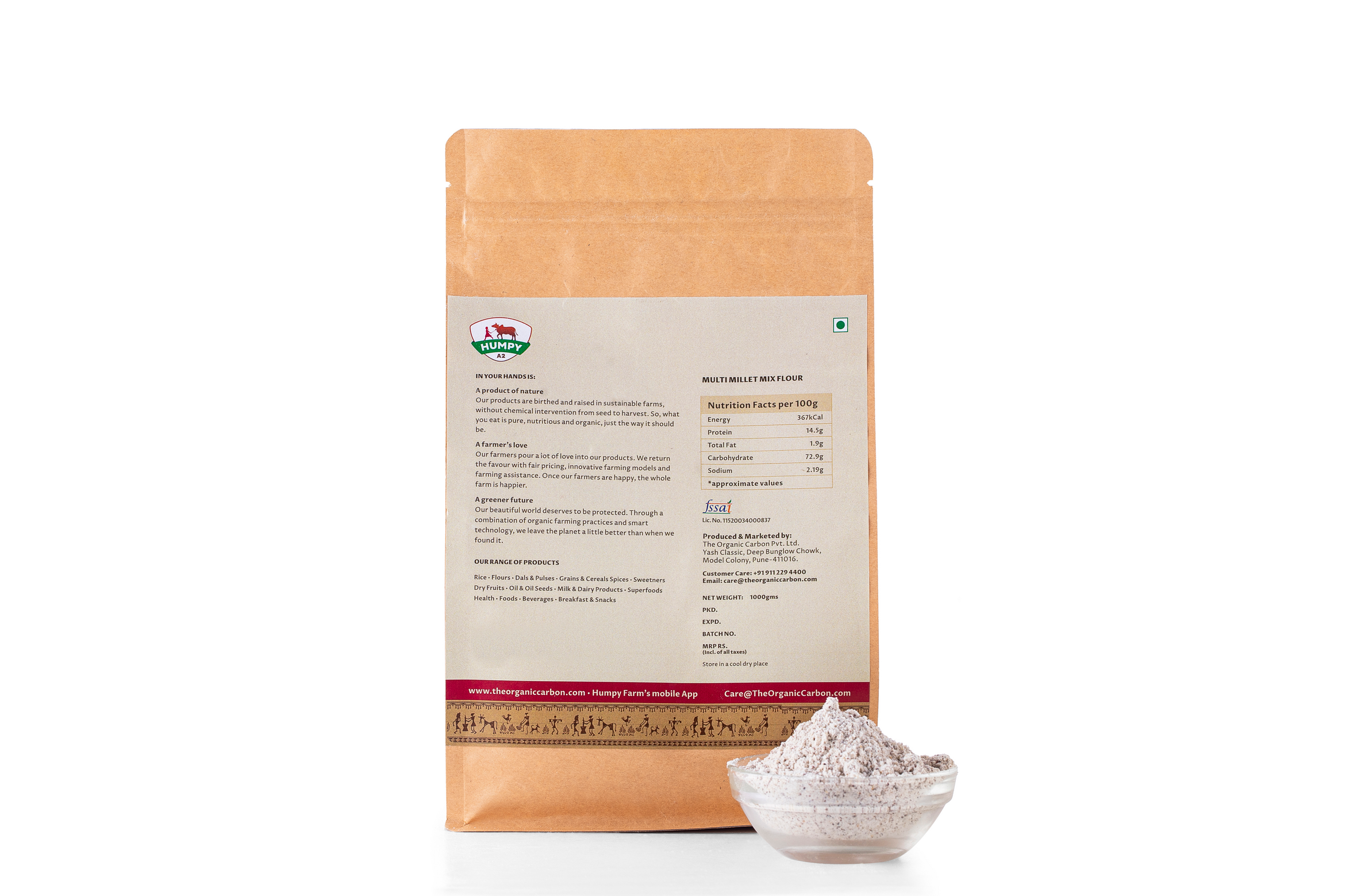 Multi Millet Mix Flour – Humpy Farms
